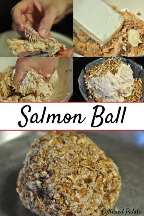 Salmon Ball Recipe | Salmon Appetizer | Cultured Palate